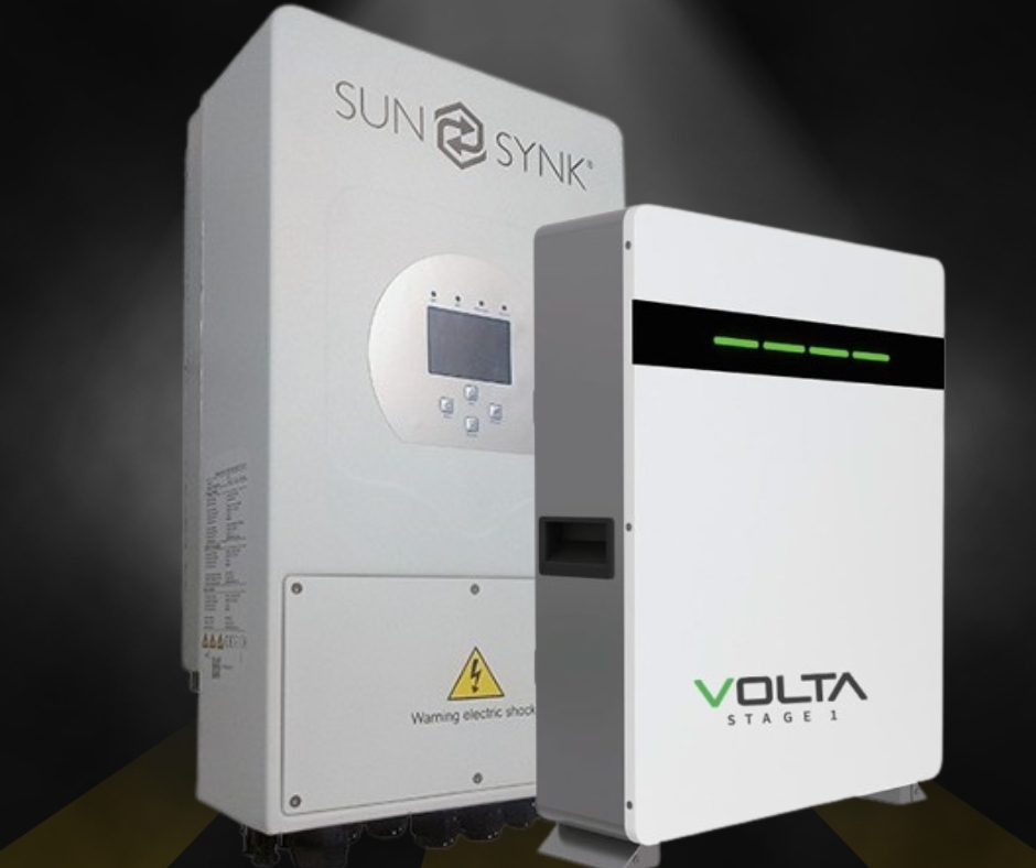 SUNSYNK 8kW 🔋BACKUP 10kW VOLTA | SOLAR-SA